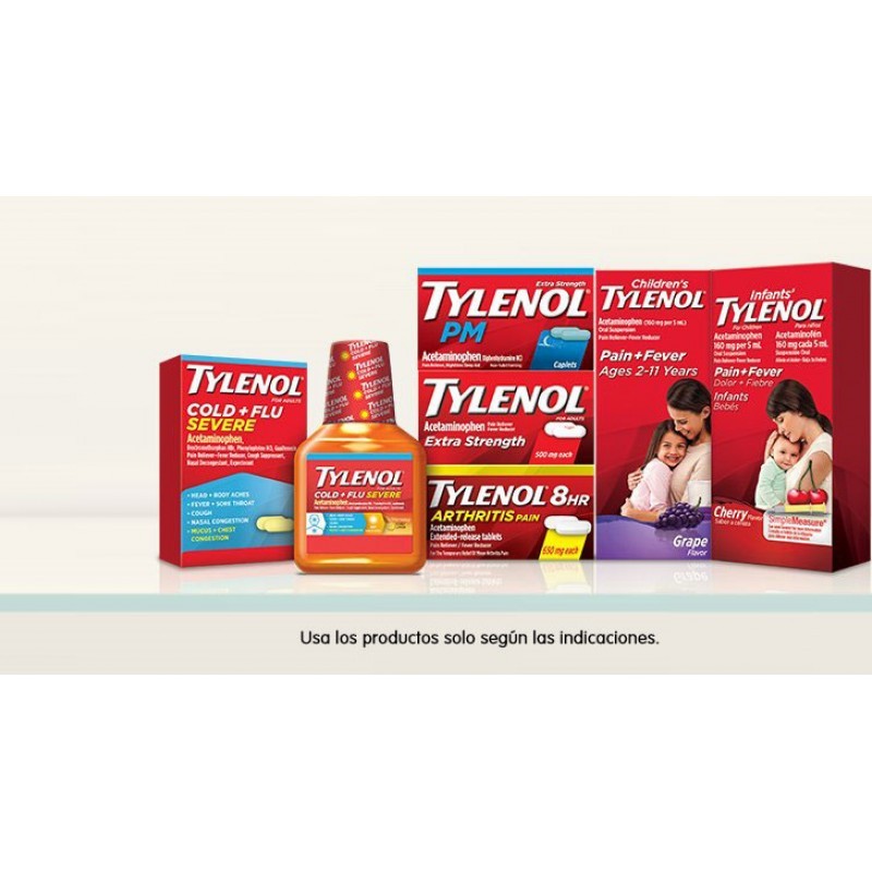 Tylenol 500 Mg 1/20 008809